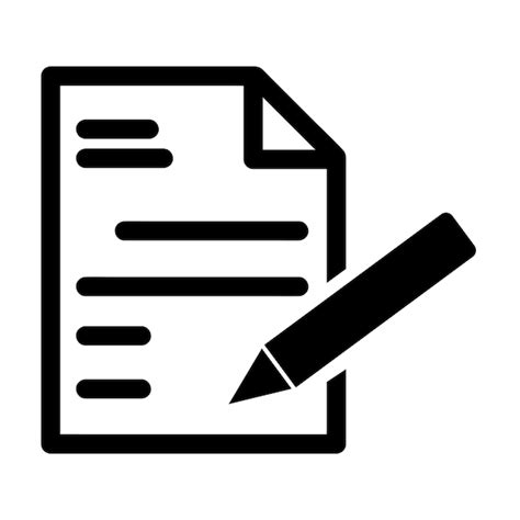 Premium Vector Document Icon Logo Vector Design Template