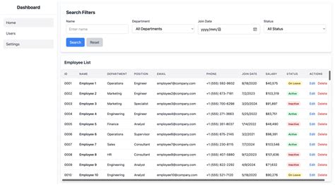 实现响应式表格布局：当内容超宽时显示横向滚动条 逃避虽然可耻但有用
