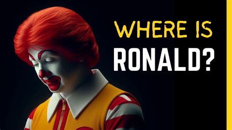 What Happened To Ronald Mcdonald Youtube