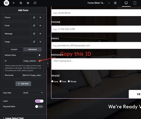 Image Select Field For Elementor Forms Wordpress Plugin