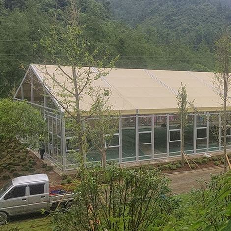 透明铝合金帐篷房 餐厅人字顶帐篷 厂家可上门安装 我的网站