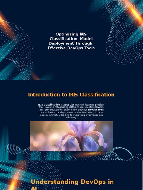 Slidesgo Optimizing Iris Classification Model Deployment Through
