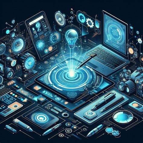 Visual Insights Sleek Icons And Clear Data Visualization Premium Ai Generated Image