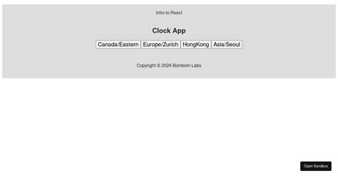 React Ep Codesandbox
