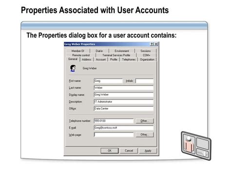 ppt module 2 managing user and computer accounts powerpoint