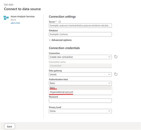 Solved Connection From Azure Analysis Service Aas To Fa