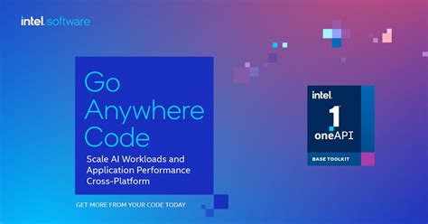 Get The Intel® Oneapi Base Toolkit Intel Software