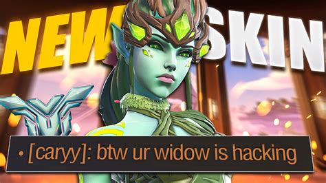 This New Widowmaker Skin Is Like Cheating In Overwatch Youtube