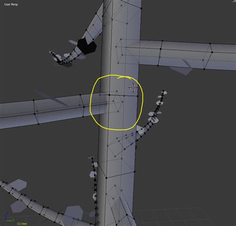 Mesh How To Select Leaves On A Sapling Addon Tree When Selecting Their Branch Blender Stack
