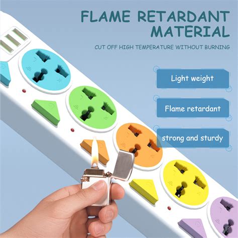 Extension 5 Plug 3 Usb Port 5m Heavy Light Duty Extension Trailing Socket Universal Socket Multi