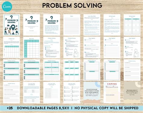 Problem Solving Journal Decision Making Therapy Journal Anxiety