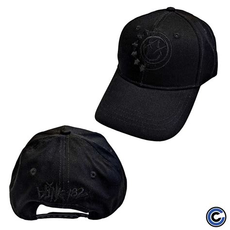 Blink 182 Black Smiley Hat