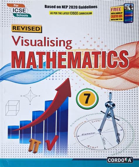 Cordova Revised Visualising Mathematics Class 7 2023 Edition Cordova Books