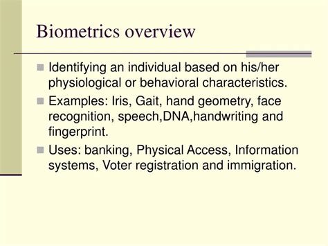 Ppt An Identity Authentication System Using Fingerprints By Jain Hong Pankanti And Bolle