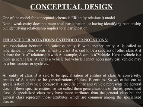 Chapter 4 Enhanced Er Model Ppt