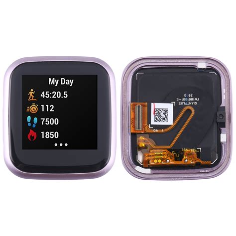 For Garmin Venu SQ Original LCD Screen With Digitizer Full Assembly Purple Alexnld Com