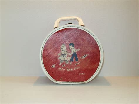 Vintage 1950s Jack And Jill Luce Doll Case Doll Acc Gem