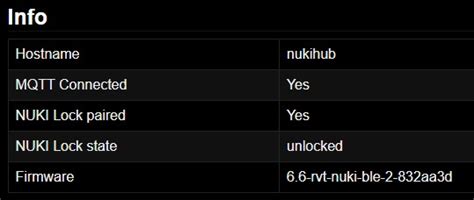 Nuki 10 Stopped Working Since 62 · Issue 60 · Technyonnukihub · Github