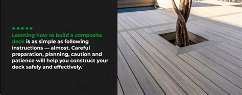 How To Build A Composite Deck Diy Newtechwood