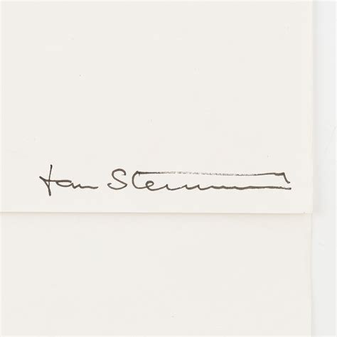 Jan Stenmark Collage Original For Lithograph In Colours Signed