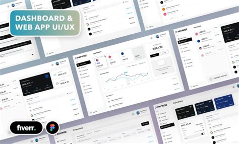 design dashboard saas web app software and crm ui ux by