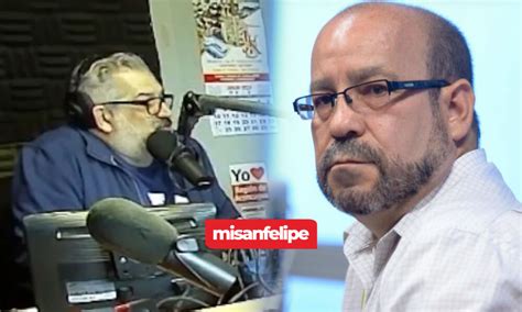 Rolando Jiménez En Picada Contra Eugenio Cornejo No Tiene Título De Periodista” Mi Sanfelipe