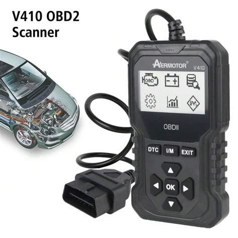 Obd2 Codelezer Autodiagnosetools Foutcode Wissen V410 Eobd Obd 2