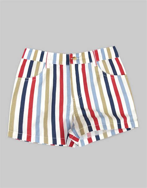 Multi Stripe Dora Shorts Atun