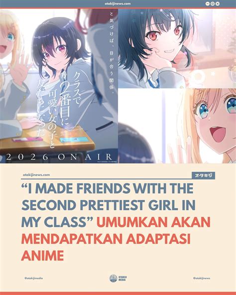Otakiji News Otaku Media I Made Friends With The Second Prettiest