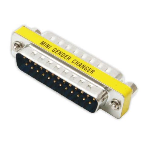 25 Way Male To Male Adapter Or Coupler Gender Changer