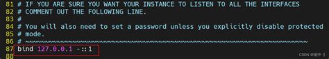 Redis 配置文件详解 redis bind CSDN博客