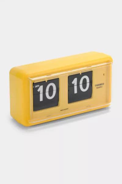Twemco Qt 30 Analog Flip Clock Urban Outfitters Twemco Qt 30 Analog Flip Clock Urban Outfitters