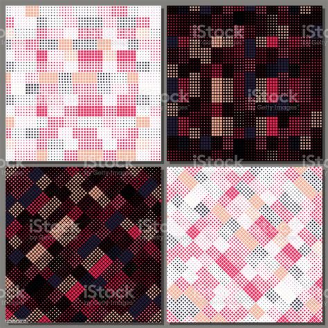 설정 추상 사각형 픽셀 모자이크 배경입니다 Eps10 벡터 일러스트레이션 0명에 대한 스톡 벡터 아트 및 기타 이미지 0명