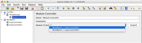 how to select each module to run in jmeter 3 0 stack overflow