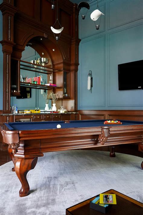 Art Deco Billiard Pool Rooms Globe Pool Table