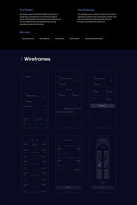 Flight Booking Mobile App Uiux And 3d Animation Behance