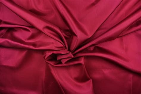 Moulins Taffeta Fabric In Iridescent Ruby Special Events Decor Luminous Colours Fabric