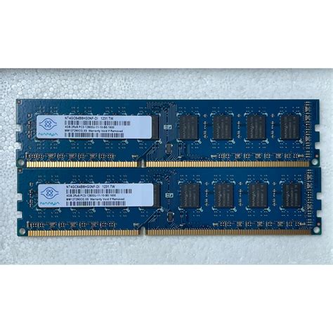 แรม พีซี 4gb 2rx8 Pc3 12800u 11 10 Nanya มือสอง Shopee Thailand