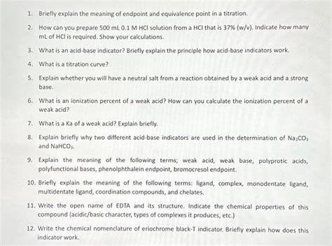 solved 1 briefly explain the meaning of endpoint and