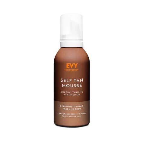 Evy Technology Self Tan Mousse önbarnító Hab Lightmedium
