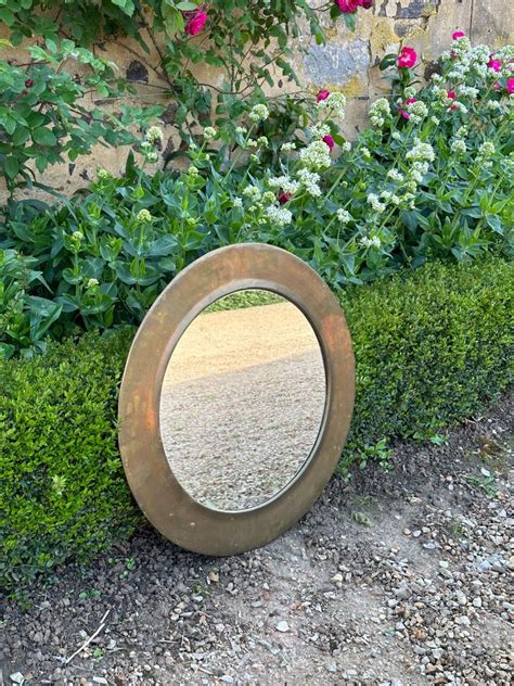 Proantic Brass Circular Mirror