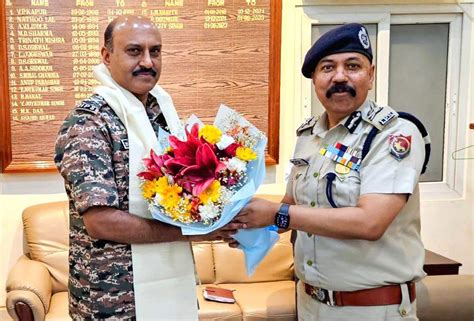 Crpf Dg Meets Top Officials In Manipur