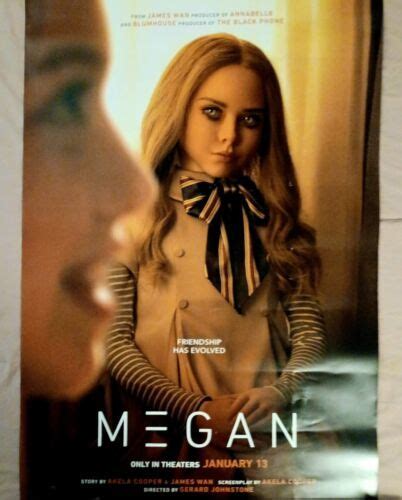 Megan 2023 Horror Movie Theater Poster Ds 27x40 Awesome Poster