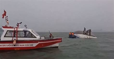 Vietnam Tourist Boat Capsizes Killing Dozens Several Still Missing