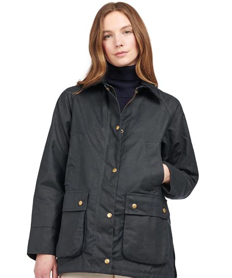 Womens Barbour Acorn Waxed Jacket