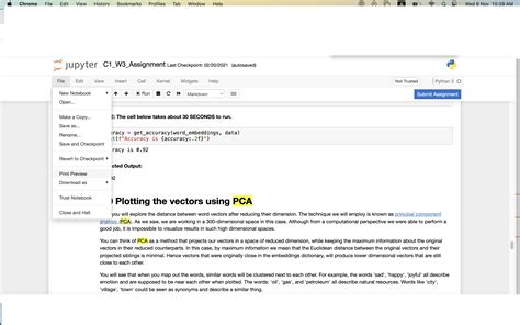 Compute Pca Nlp With Classification And Vector Spaces Deeplearningai
