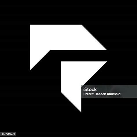 최소한의 Fp 로고 고급 배경에 Fp 편지의 아이콘입니다 Pf 모노그램 이니셜을 기반으로 한 로고 아이디어 전문적인 다양한 문자