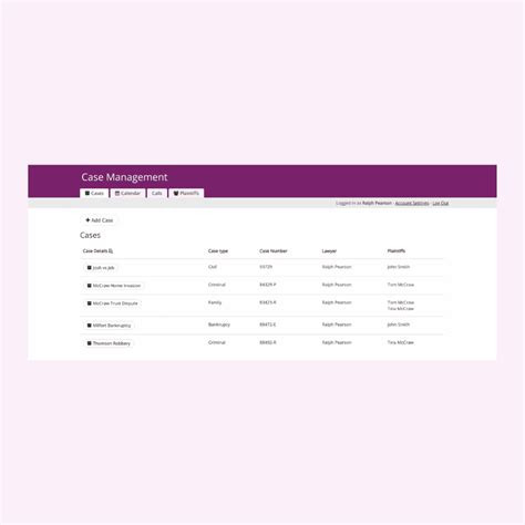 Free Case Management Spreadsheet Template Knack