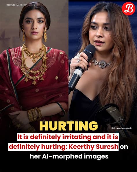 Bollywood Keerthy Suresh Speaks Out On Ai Morphed Images Actress
