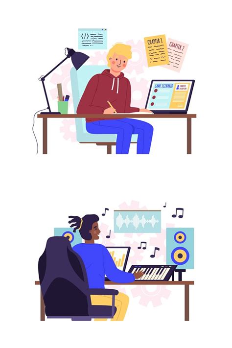 Game Developers Digital Gaming Industry Employee Geek At W